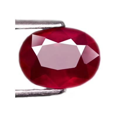 Pierre gemme de Rubis et pierres fines précieuses taillées - Aromasud